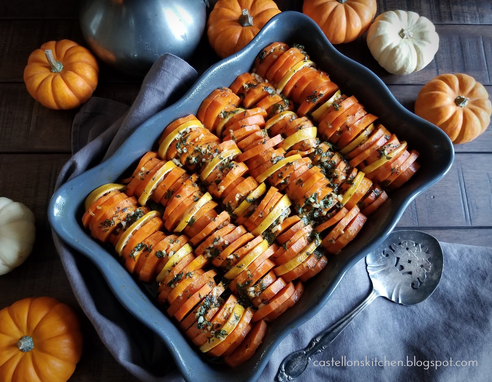 Castellon's Kitchen: Lemon Ginger Sweet Potatoes