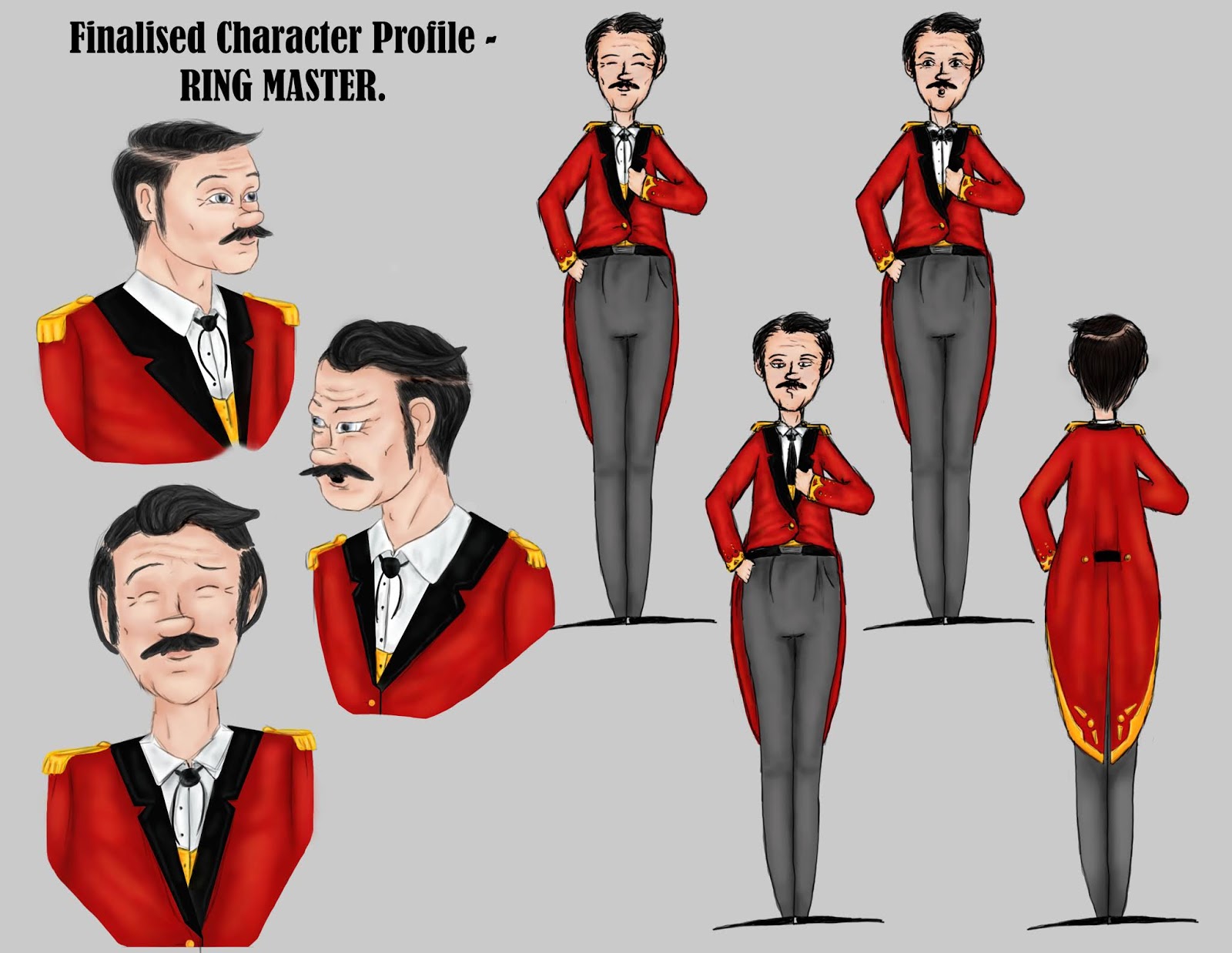 Finalised Character Profile - Ring Master.