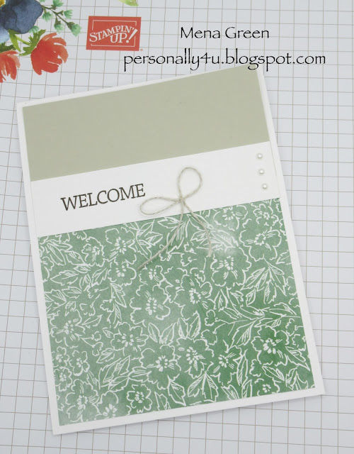 Personally Yours: Simple Monday: Hand-Penned Designer Series Paper ...