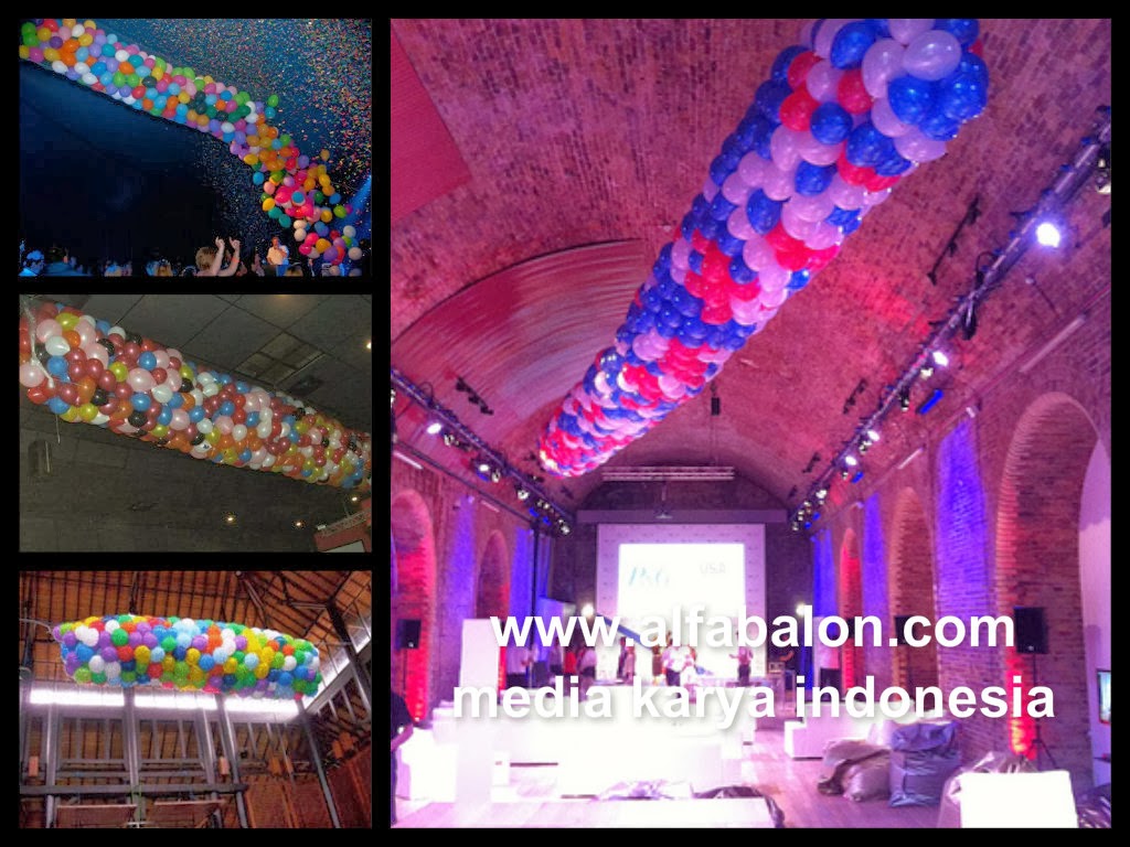 BALON NETT DROP / BALON JARING | Alfa balon