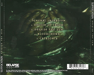 Cries from the Quiet World: Suffocation "Despise The Sun (EP)"