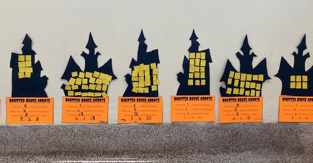 Third Grade's a Charm: Haunted House Arrays