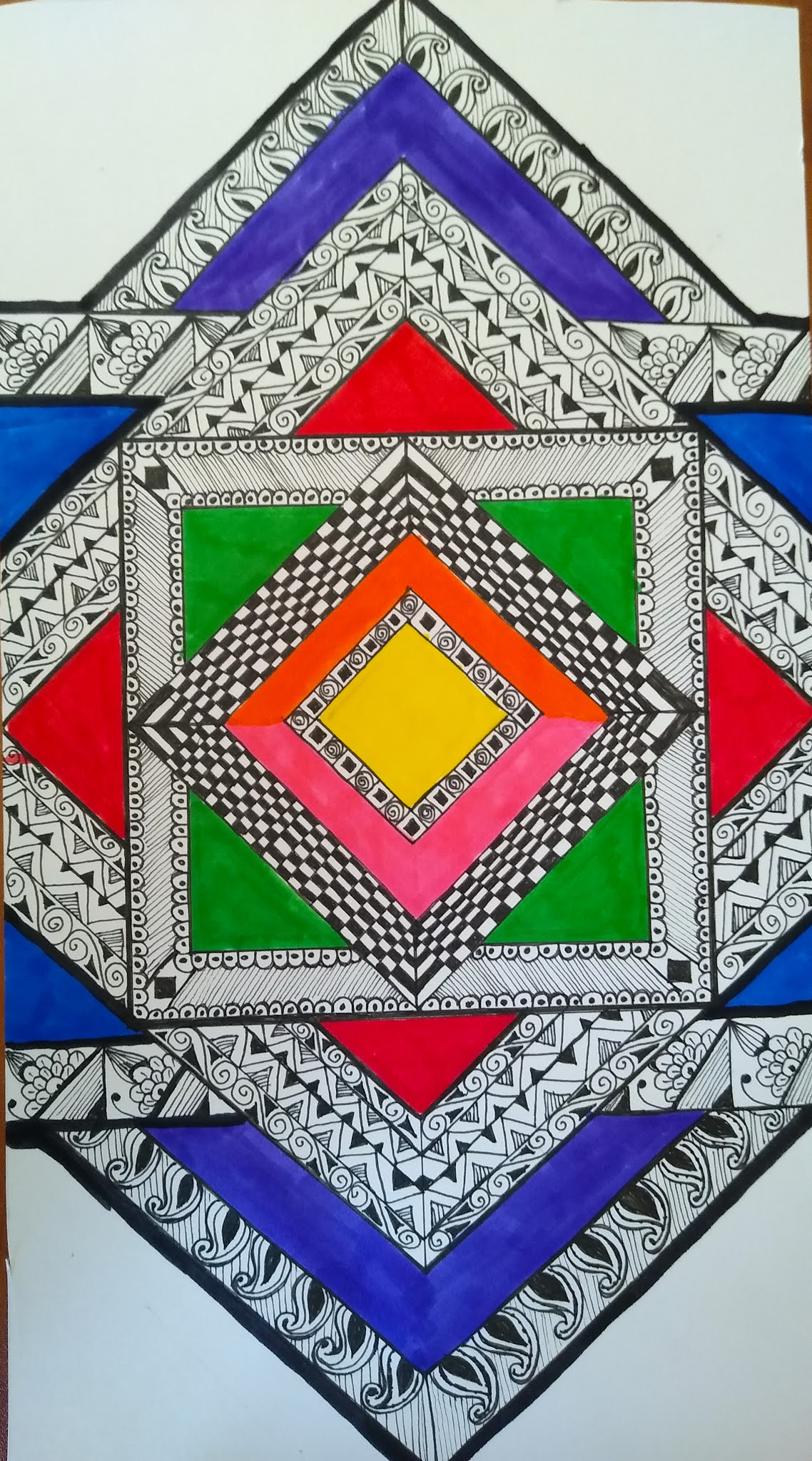 Zentangle art