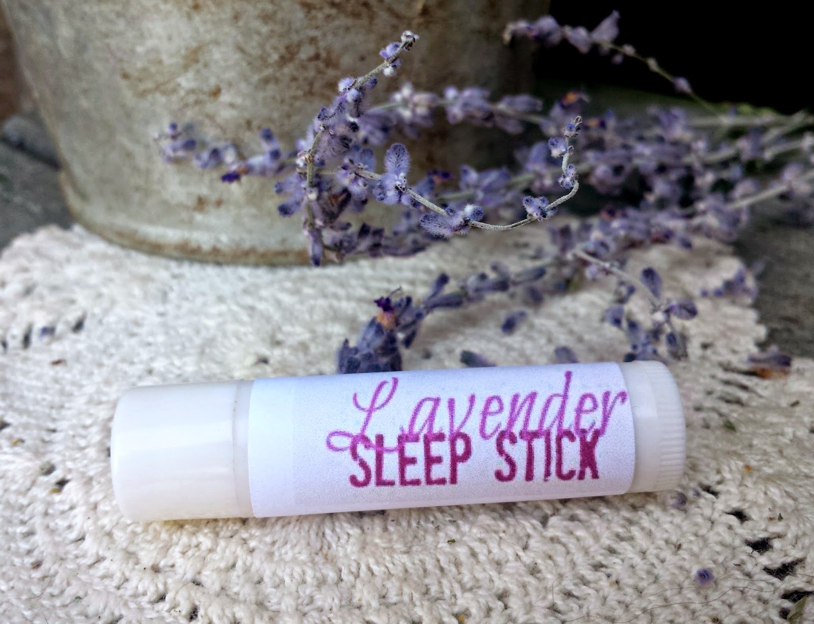 Lavender Vanilla Sleep Stick Balm - Fresh Eggs Daily® with Lisa Steele