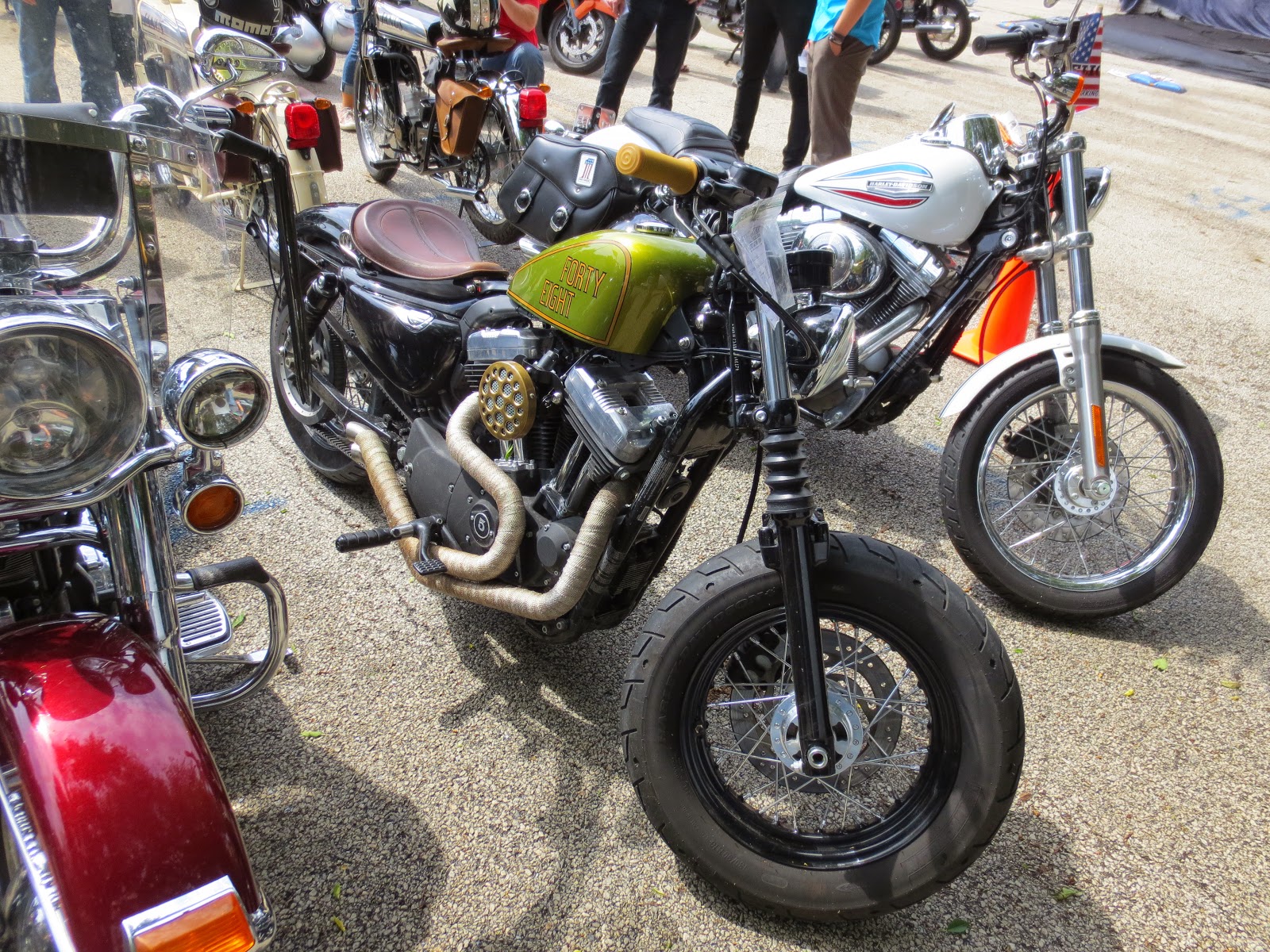 MotoGastro: 2013 Mods Vs. Rockers Bike and Scooter Show at the Aragon