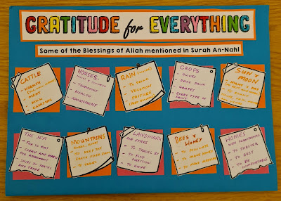 Iman's Home-School: Attitude of Gratitude - Poster Booklet