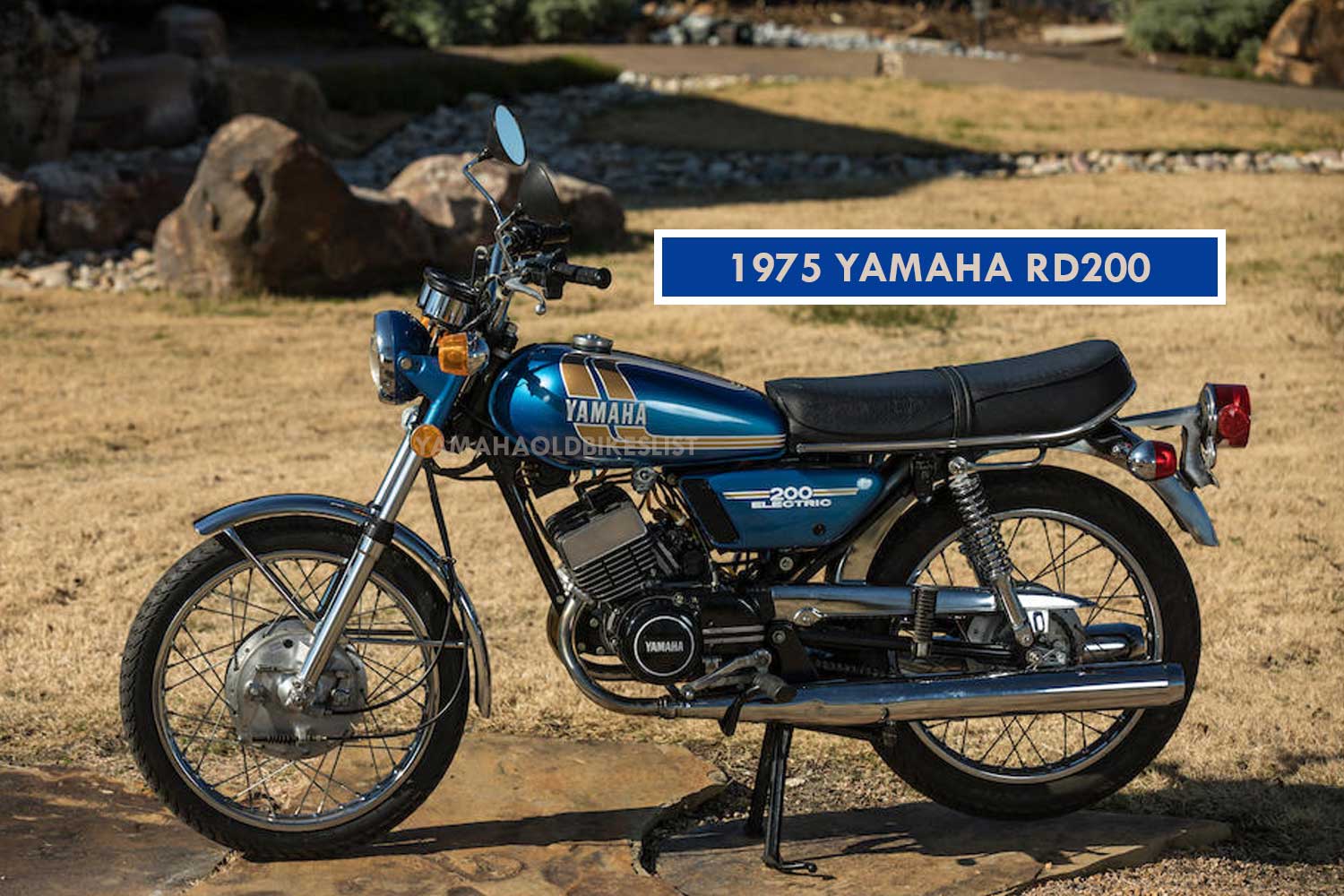 1975 Yamaha RD200 Standard bike Good Condition - Yamaha Old Bikes List