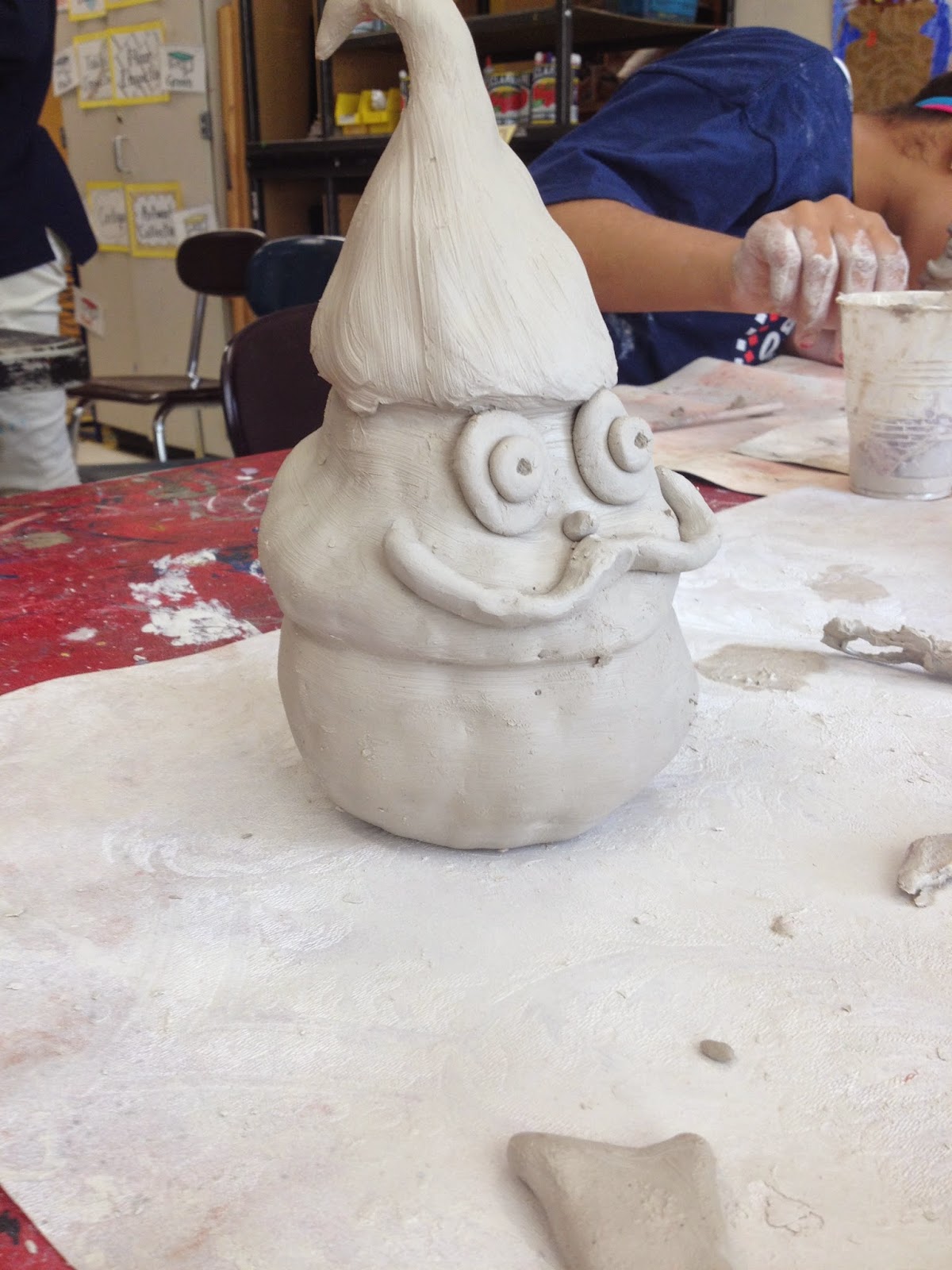 Ms. Bernini's Art Class: Pinch Pot Gnomes