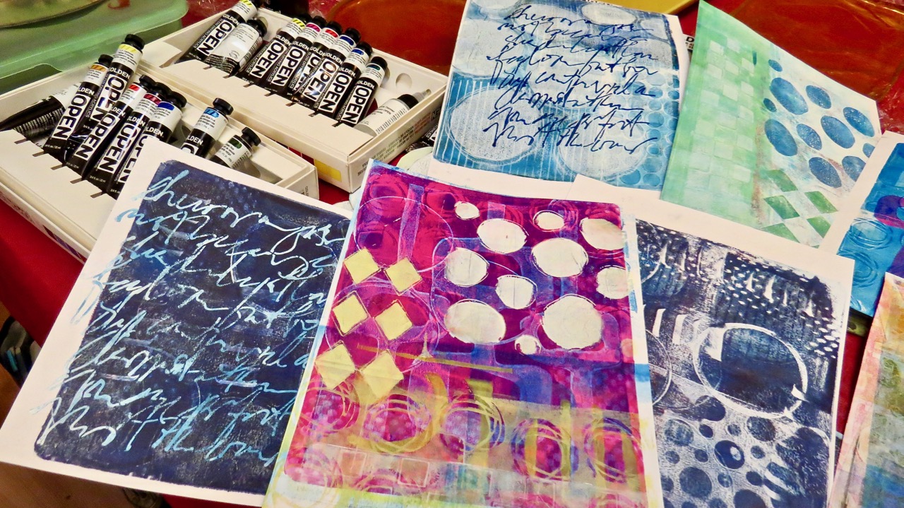 LuAnn Kessi: More......Jello Printing