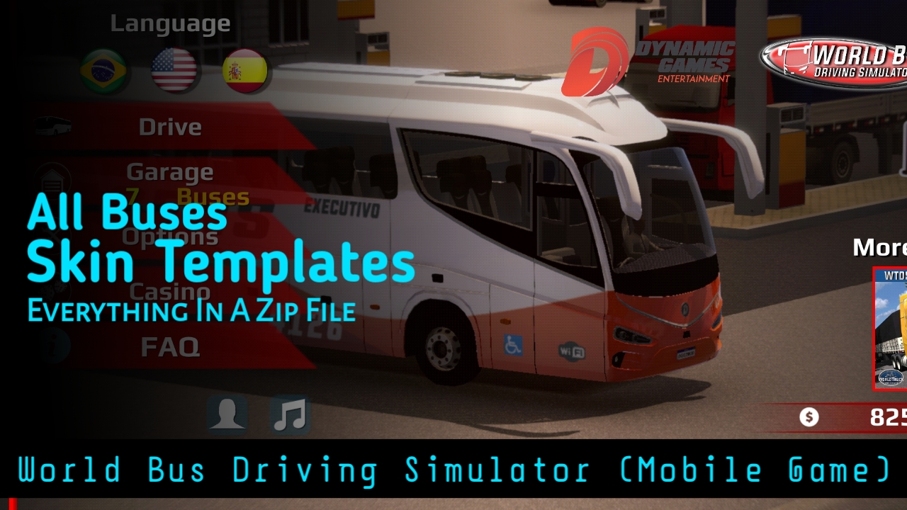 World Bus Driving Simulator Bus Skin Templates Free Download - Sourav ...