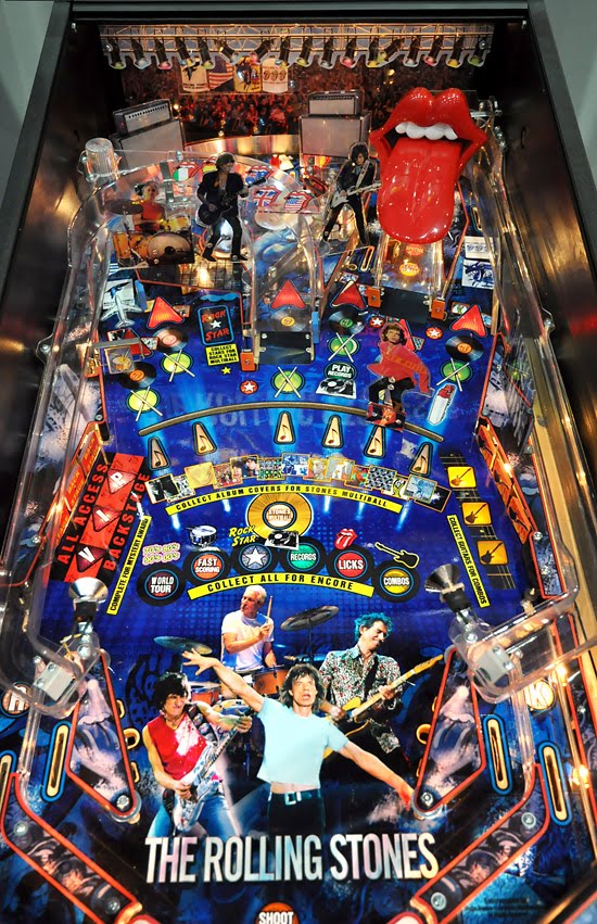 Southwest Florida Pinball Avenue: Rolling Stones Pinball Machine Rocked!