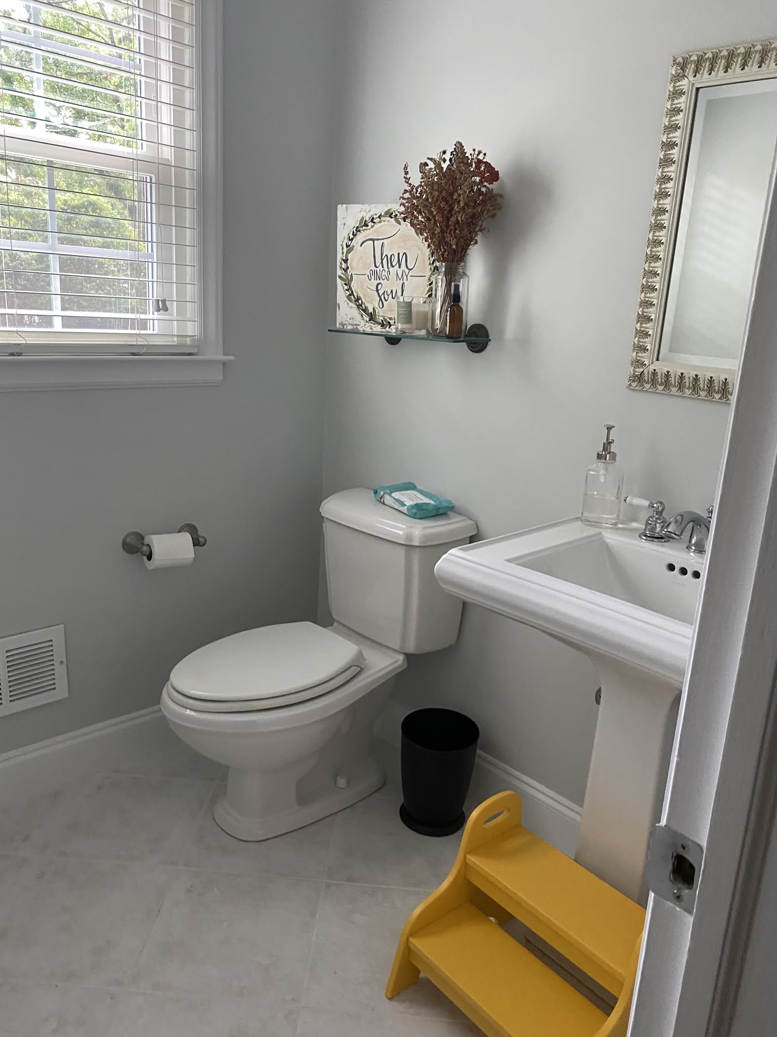 Before and After: Budget Friendly Powder Bath Remodel - Olive & Tate
