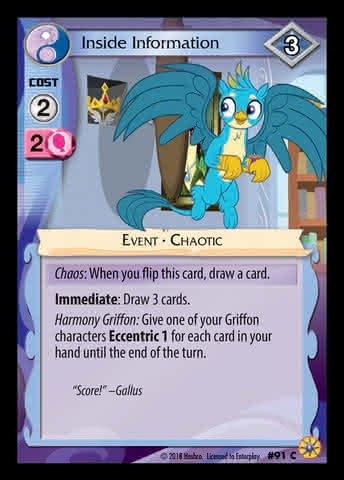 MLP Inside Information CCG Cards | MLP Merch