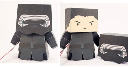 Star Wars: Kylo Ren Papercraft | Paperized Crafts