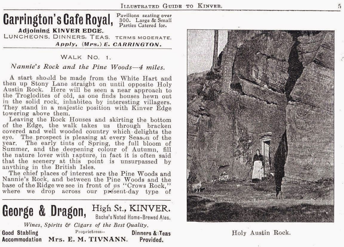 Lucy's Wednesday walks: Kinver Edge walk. More rock houses