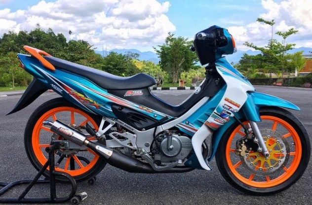 Modifikasi Satria 2 Tak Hiu - Motor Trend Modifikasi Video Modifikasi ...