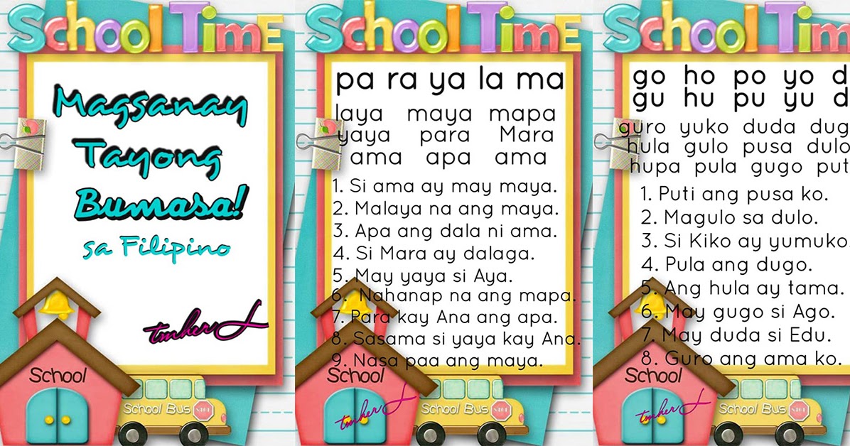 MAGSANAY TAYONG BUMASA SA FILIPINO (Free Download) - DepedClick