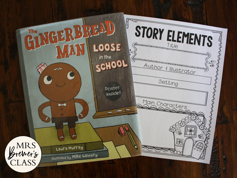 The Gingerbread Man Loose in the School | Book Activities and ...