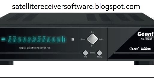 Geant GN 2000 HD Hybrid Software Flash Geant 2000 HD Hybrid 2020 Dump ...