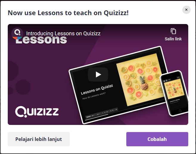 Quizizz 1 Tutorial Lengkap Aplikasi Quizizz - OPERATOR MADRASAH