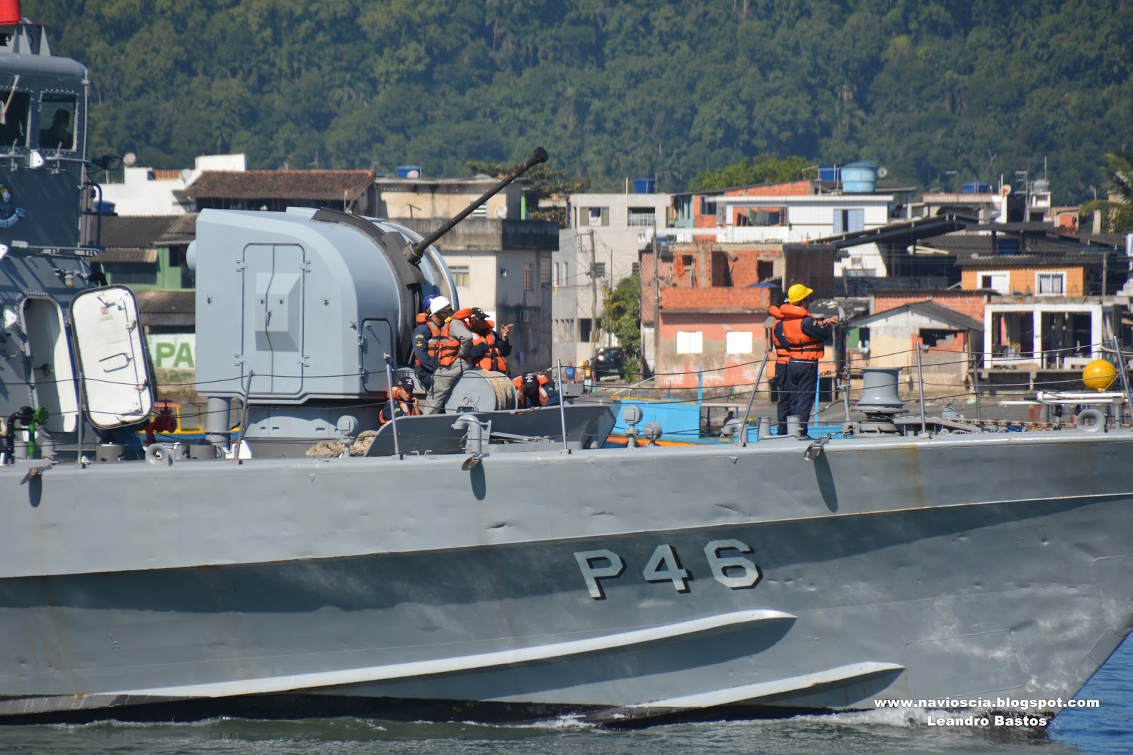 Navios de Santos & CIA: Navio Patrulhar GURUPÁ-P46 "Leão do Mar"