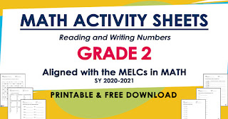 MATH ACTIVITY SHEETS for GRADE 2 (Based on MELCs) Free Download - DepEd ...