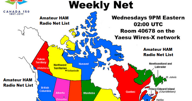HamNetList.com - Amateur HAM Radio Net Listings: Cross Canada C4FM ...