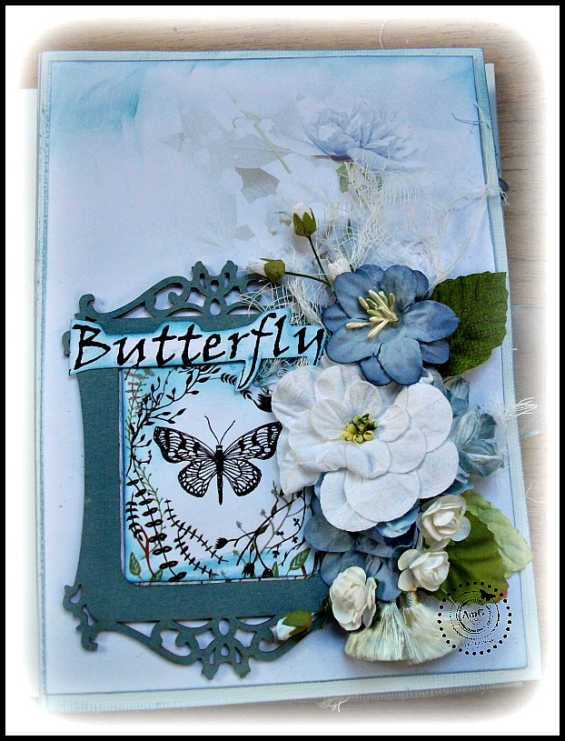 Megspapercraft: BLUE BUTTERFLY BOOK