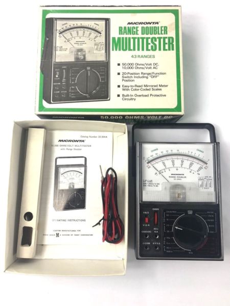 Spud's blog: An Old School Digital Multimeter (DMM) - Updated