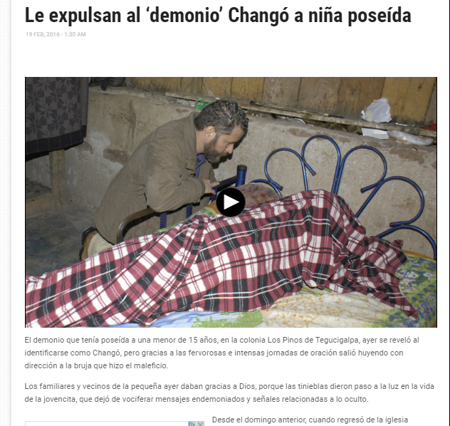 4 de diciembre la fiesta al DEMONIO Changó... alias Santa Bárbara y el ...