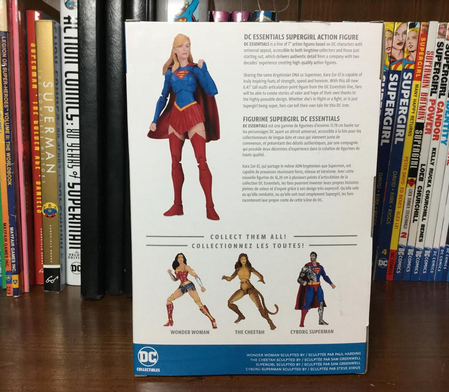 Supergirl Comic Box Commentary: DC Essentials Action Figure