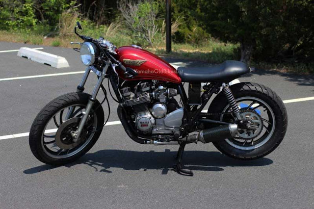 1982 Yamaha Old XJ550 Cafe Racer Modification - Yamaha Old Bikes List