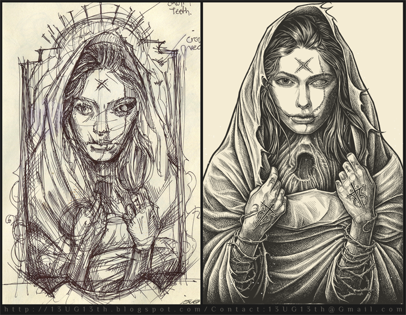 13UG13th : Drawing & Process