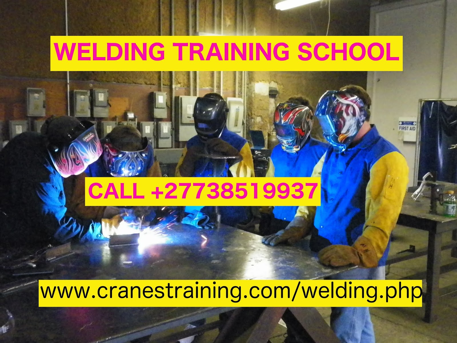 WELDING COURSES, BOILERMAKER, PIPE FITTER, PLUMBING AND FITTING TURNING +27738519937