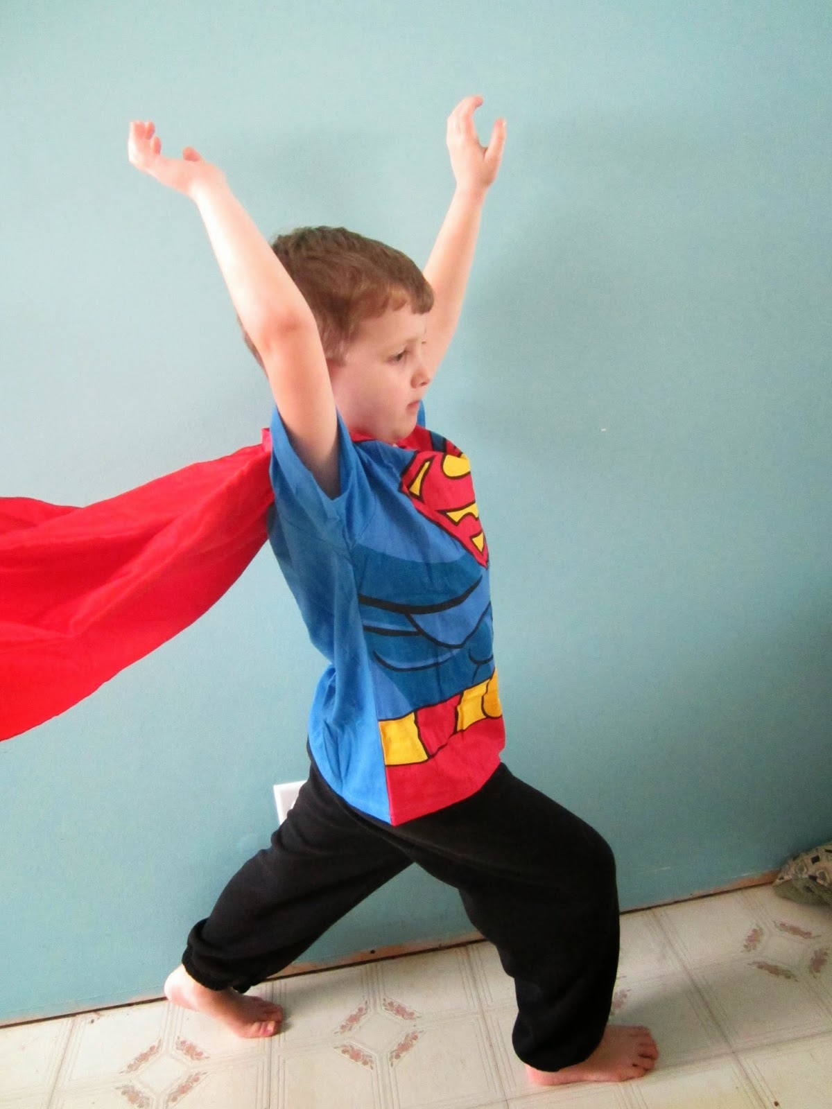 Dad with a Blog: Action Added: How My Kid Became Superman