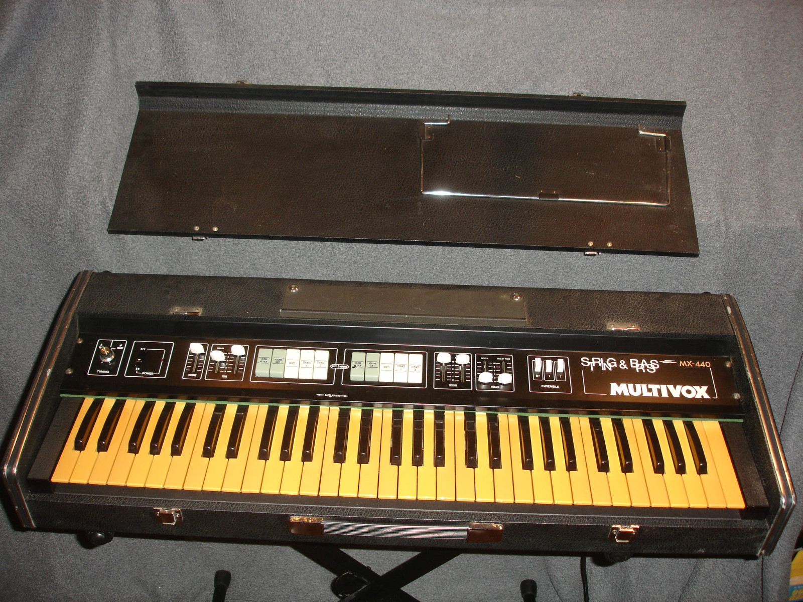 MATRIXSYNTH: MULTIVOX MX-440 STRING & BRASS ANALOG KEYBOARD SYNTHESIZER