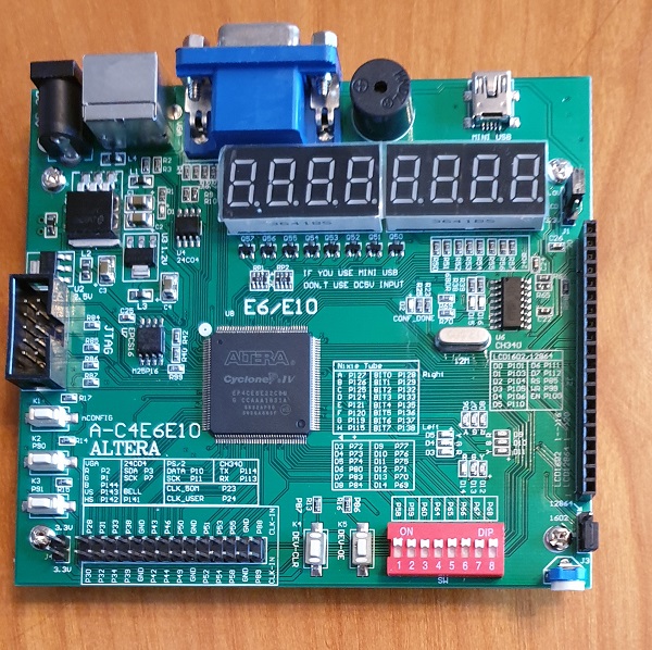 The Jeronimus.Net blog: FPGA First steps -4- Cyclone IV (photos)
