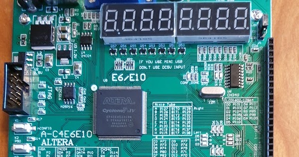 The Jeronimus.Net blog: FPGA First steps -4- Cyclone IV (photos)