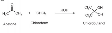 To Prepare/synthesize Chlorbutanol.