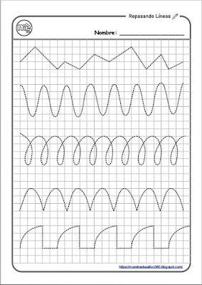 Cuadernillo de Actividades REPASO LÍNEAS Imprimible en PDF