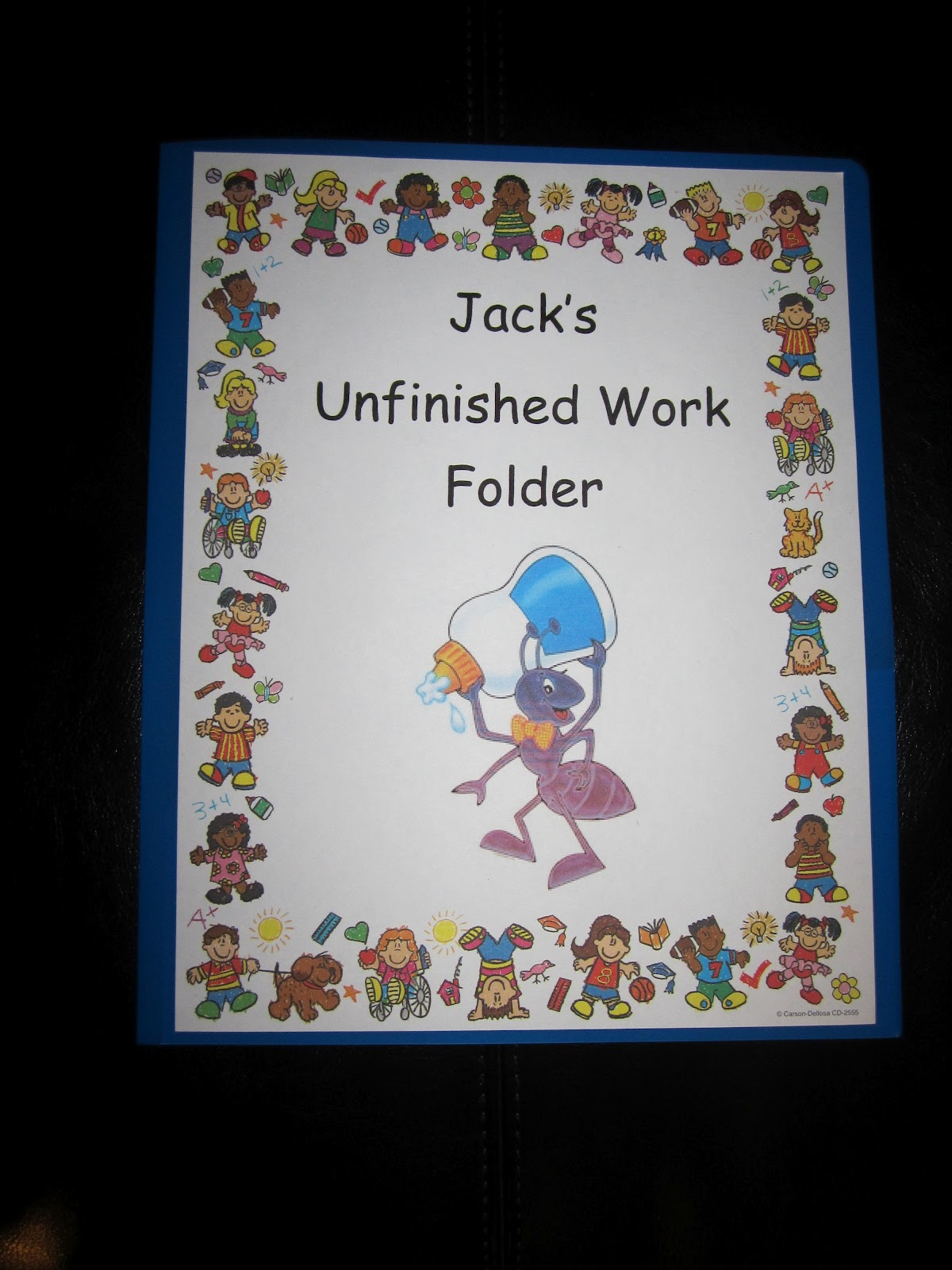 The Lower Elementary Cottage: Student Work Folders