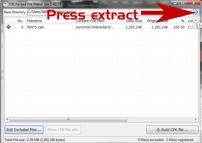Tutorial - how to merge CPK files - SmokePatch