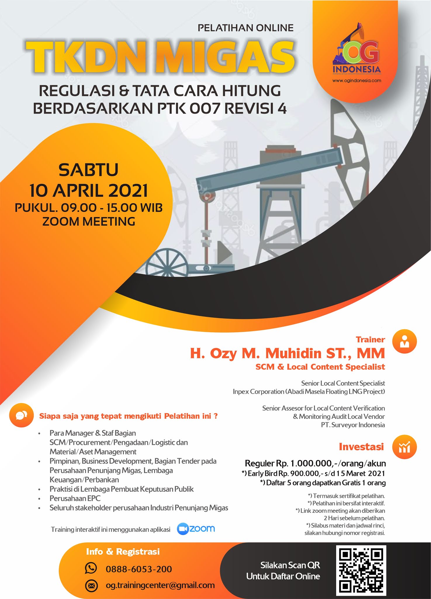 TKDN Migas Ditargetkan Minimal 57 Persen, Ikuti Pelatihannya 10 April ...