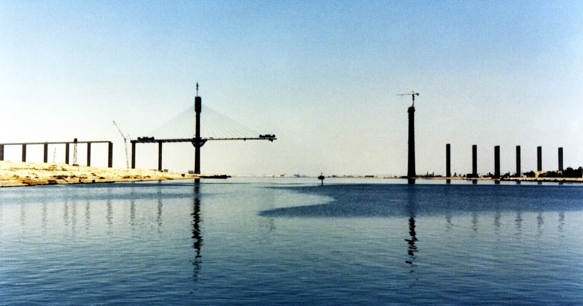 Bridge of the Week: Cable-Stayed Bridges - The Suez Canal Peace Bridge (2)