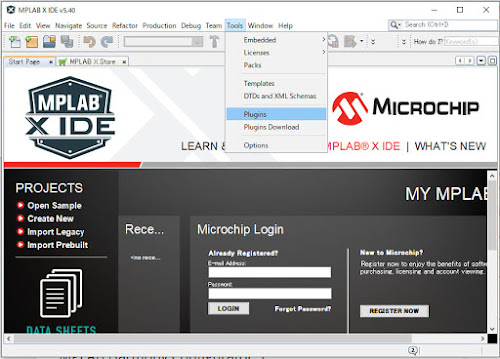 MICROCHIP MPLAB X IDE と MPLAB XC32/32++ Compiler のインストール