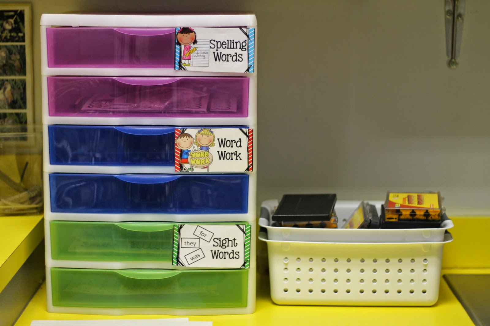 Literacy Center Organization | Adventures in Literacy Land