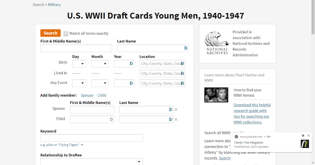 Genea-Musings: Tuesday's Tip: Research in World War II Young Men's ...