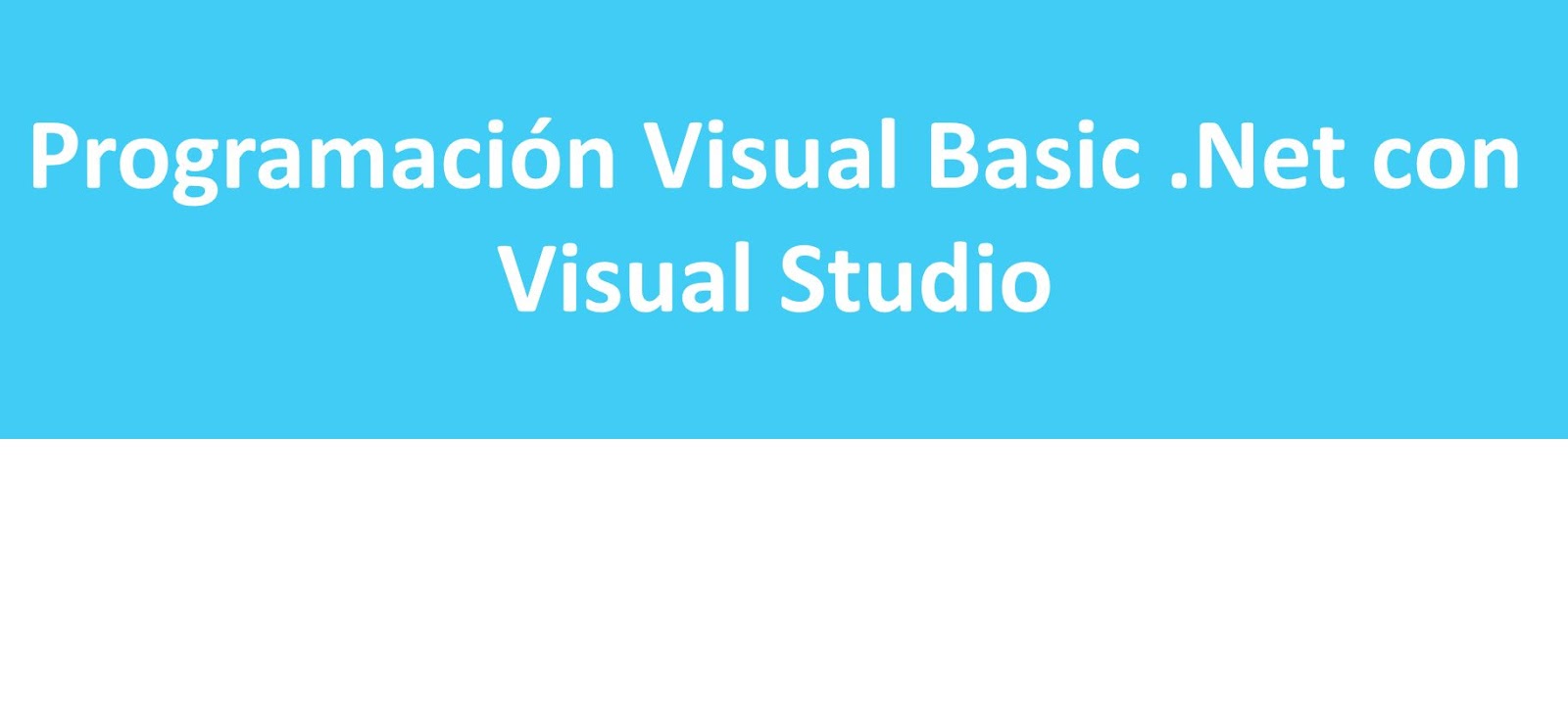 Introducción - Programación Visual Basic .Net con Visual Studio 2013 (1 ...