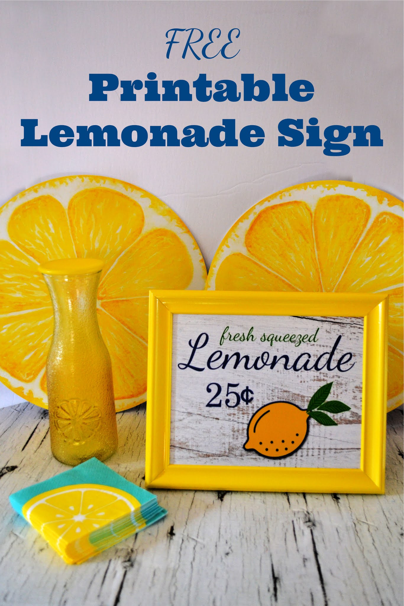 East Coast Mommy: FREE printable Farmhouse Lemonade Print... and a ...