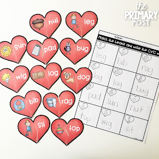 CVC Hearts FREEBIE - The Primary Post